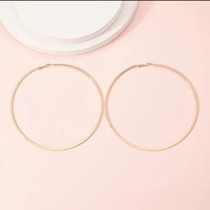 Jewelry | 18k Gold Plated Hoops | Poshmark